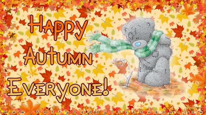 Animated Happy Autumn